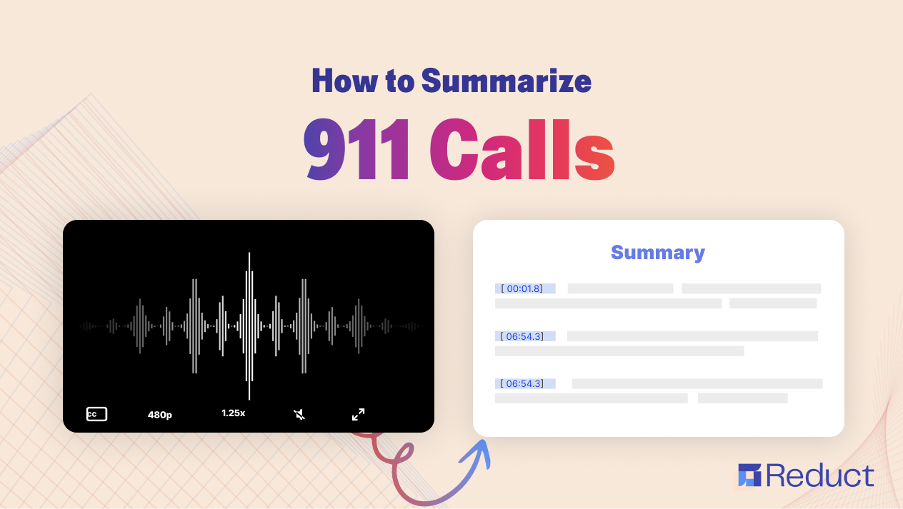 How to Summarize 911 Calls